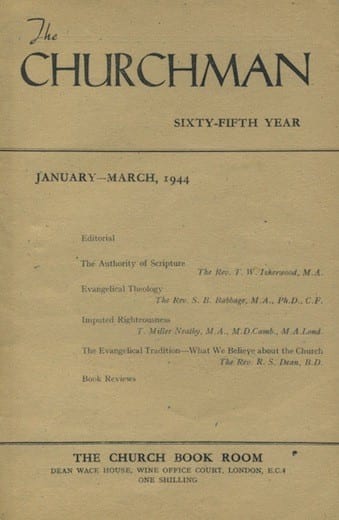 Churchman Vol 058 (1944) - Church Society