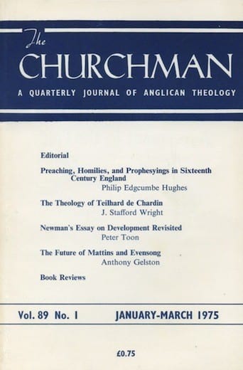 Churchman Vol 089 (1975) - Church Society