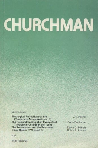 Churchman Vol 094 (1980) - Church Society